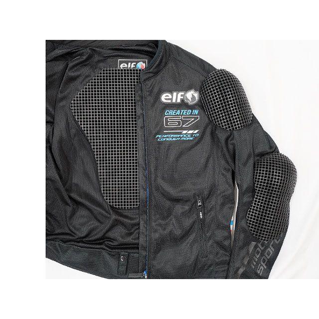 elf エルフ 2025春夏モデル EJ-S121 エオリアメッシュジャケット（ブラック＆イエロー） サイズ LL バイク : モトメガネYahoo!店 - 通販 - Yahoo!ショッピング
