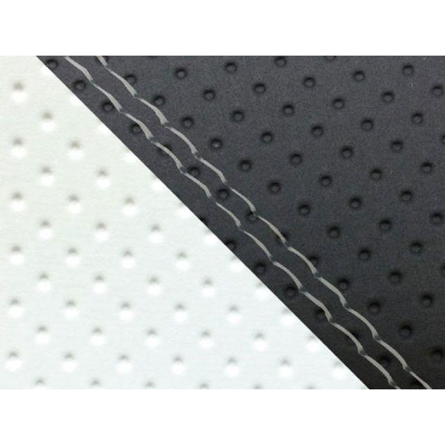 正規品／グロンドマン CBR1000RR CBR1000RR（SC57） 国産シートカバー 張替 エンボス黒＆エンボス白 仕様 透明ダブル ...