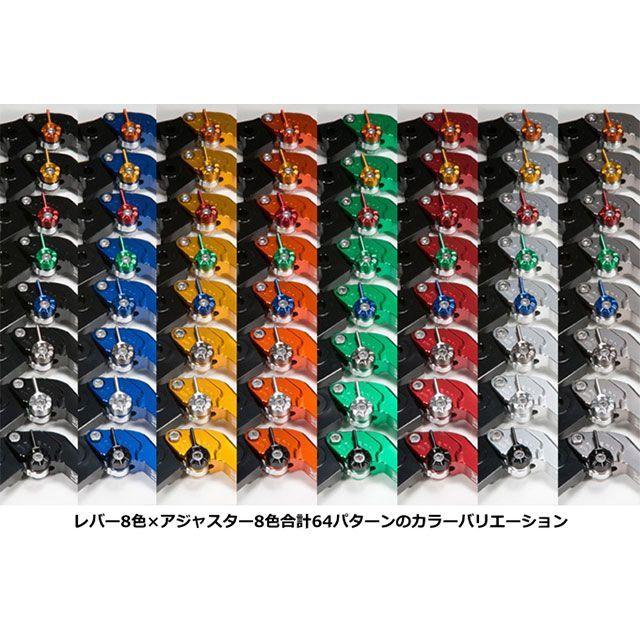 U-KANAYA ユーカナヤ Z1000 Rタイプ 可倒式 アルミ削り出しビレットレバー（レバーカラー：シルバー） カラー 調整アジャスター：レッド U-KANAYA… : モトメガネ ...