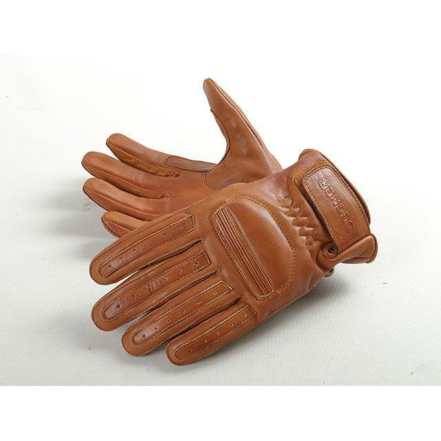 DEGNER デグナー TG-53 レザーツーリンググローブ（ブラウン） サイズ L バイク : モトメガネYahoo!店 - 通販 - Yahoo!ショッピング