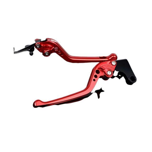SPEEDRA アルミビレットアジャストレバーセット 3Dロング（レバー本体：レッド） アジャスター レッド バイク : モトメガネYahoo!店 - 通販 - Yahoo!ショッピング