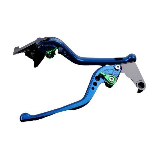 SPEEDRA アルミビレットアジャストレバーセット 3Dロング（レバー本体：ブルー） アジャスター グリーン バイク : モトメガネYahoo!店 - 通販 - Yahoo!ショッピング