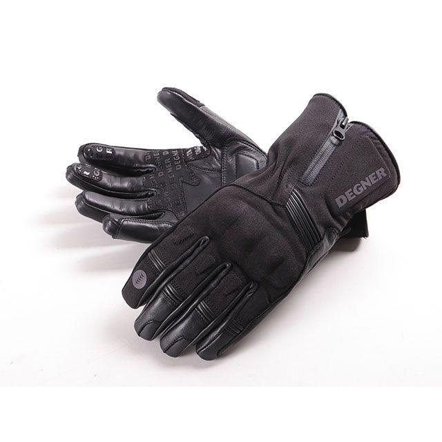 正規品／デグナー 2019-2020秋冬モデル WG-37 ウィンターグローブ（ブラック/ブラック） サイズ M DEGNER バイク : 311246-1332081 : モトメガネ ...
