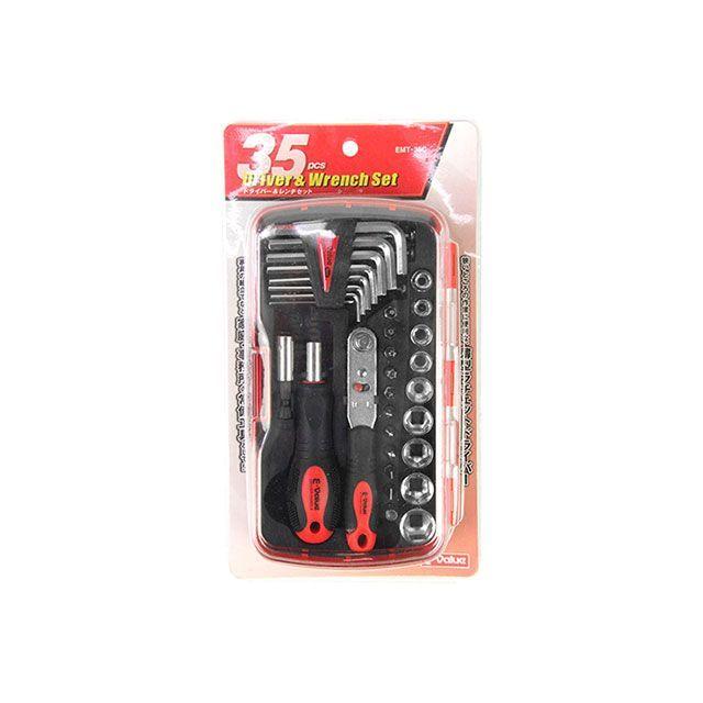 E-Value EMT-35C ドライバー＆レンチセット バイク 車 自動車 自転車 : モトメガネYahoo!店 - 通販 - Yahoo!ショッピング