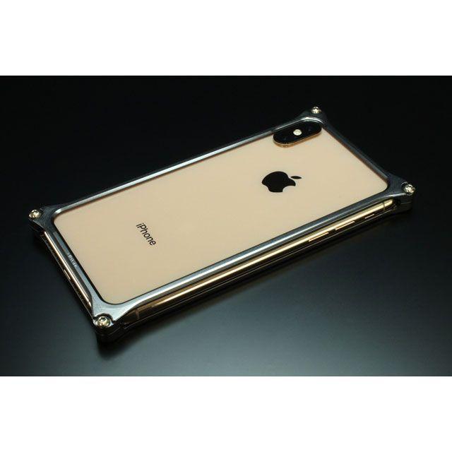 GILD design design（mobile item） GI-423GR ソリッドバンパー for iPhone XS Max（グレー ...