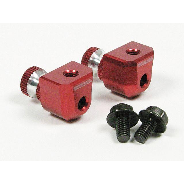 スペシャルパーツ武川 SP武川 Ape50/100/Ape50（FI） モンキー/ゴリラ/モンキー（FI） アルミ削り出しウインカーステー カラー レッド SP TAKE… : モトメガネ ...