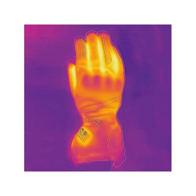 コミネ 2020-2021秋冬モデル EK-215 デュアルヒートプロテクトエレクトリックグローブ（ライトグレー/ブラック） サイズ XS ...