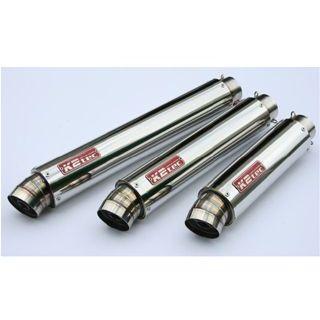 ケイツーテック 汎用 GPスタイル STDサイレンサー M1 60.5/P60（ステンレス/SUS304） 仕様 外径φ100、筒長420mm K2… : モトメガネYahoo!店 - 通販 ...