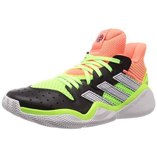アディダス バスケットボールシューズ Harden Stepback FBC59 メンズ コアブラック/シグナルコーラル/ダッシュグレー ...