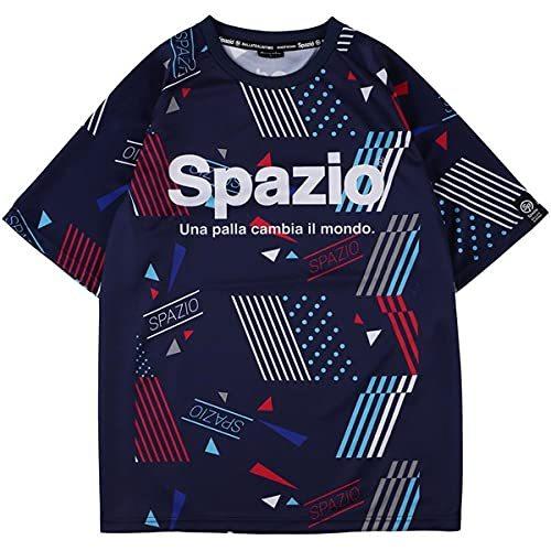 spazio スパッツィオ JR.コンポジプラシャツ フットサルプラクティクスシャツ ge0667-21 ネイビー 140cm :GE ...