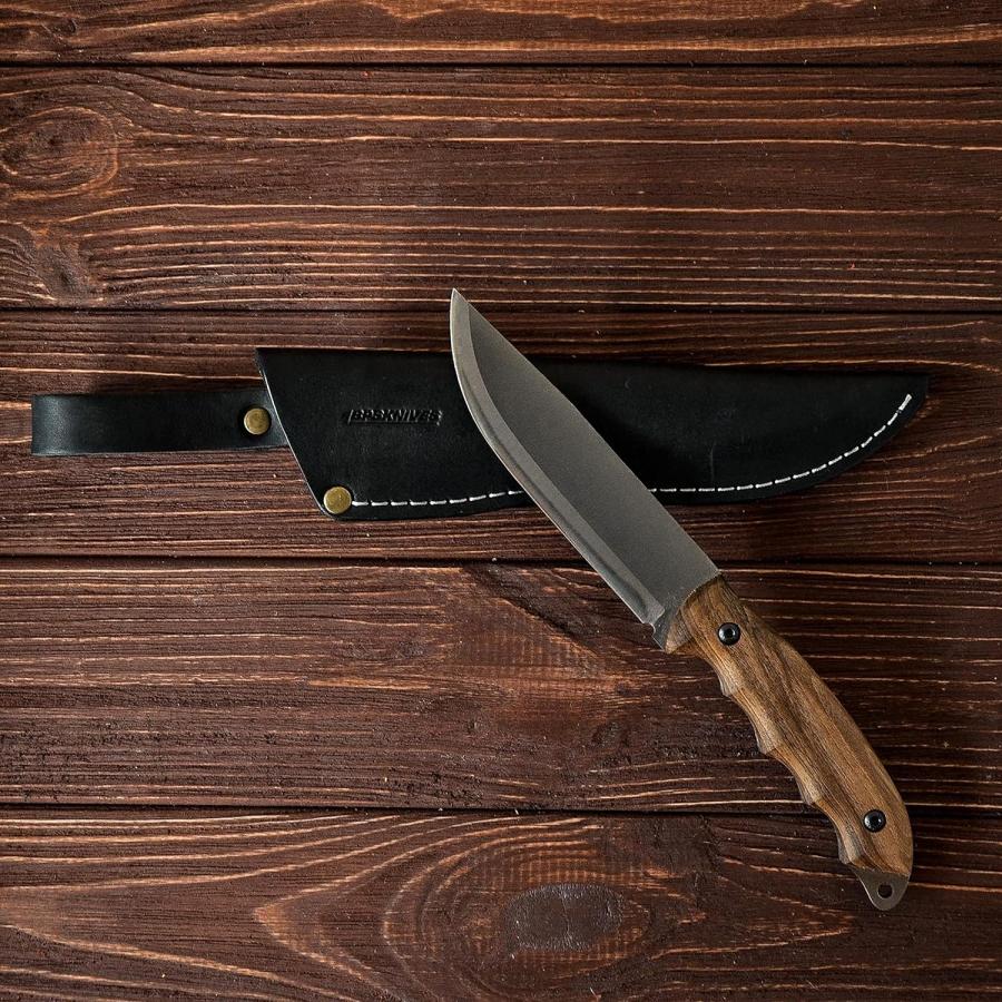 【BPS KNIVES】 HK5 アウトドアナイフ カーボン 炭素鋼 ウォルナット ウクライナ産 アドベンチャー BPS ナイフ : CAMPLUS - 通販 - Yahoo!ショッピング