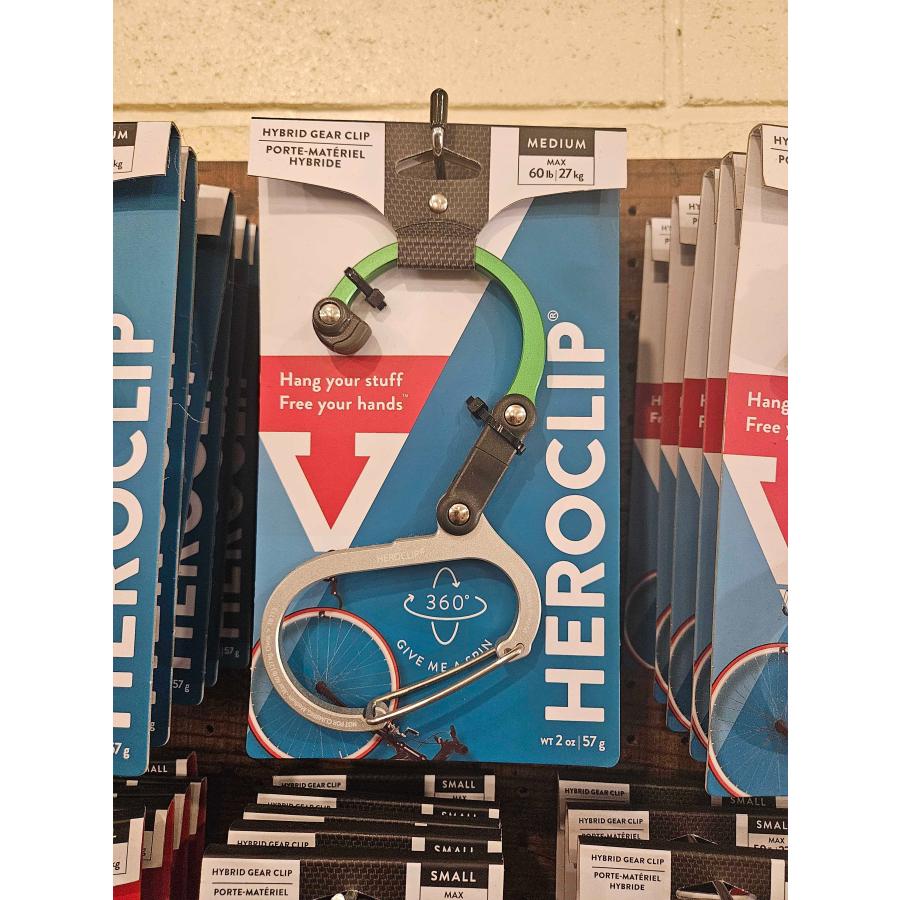 HEROCLIP HERO CLIP MEDIUM ヒーロークリップ各色 : Campoo!ヤフー店 - 通販 - Yahoo!ショッピング