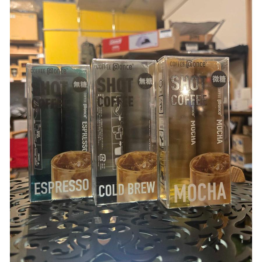 @once 濃縮コーヒーカプセル（射出式） モカ・コールドブリュー・エスプレッソ 2本セット : Campoo!ヤフー店 - 通販 - Yahoo!ショッピング