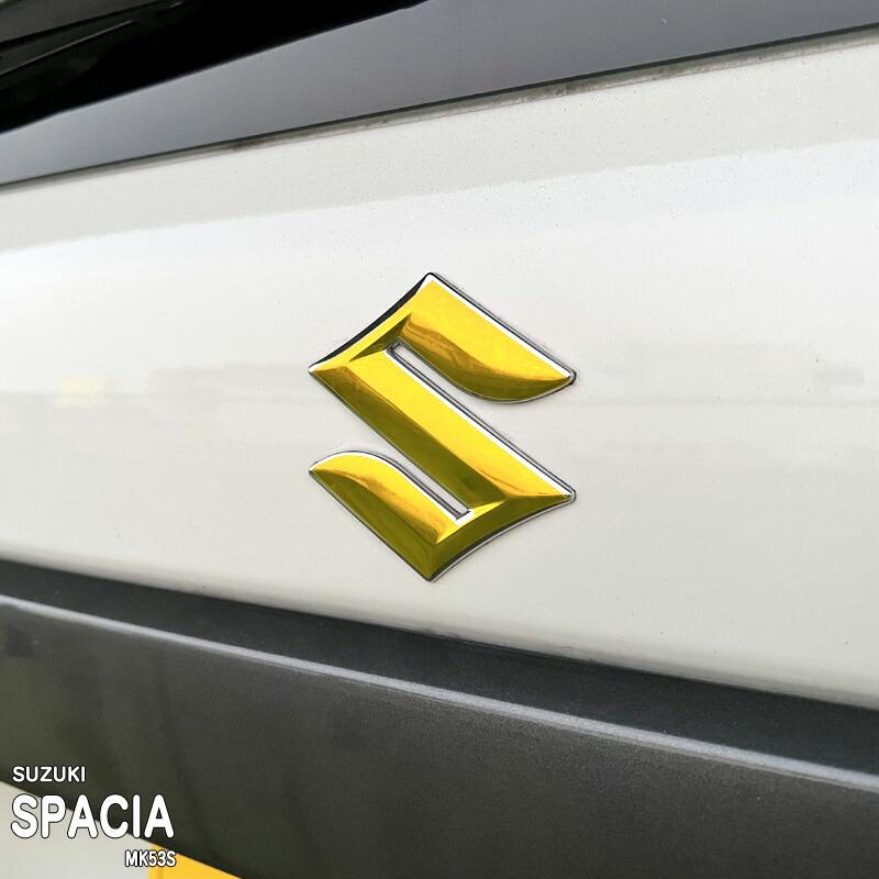 【松印】車種専用 エンブレムフィルム (リアメーカー) スズキ スペーシア MK53S ハイブリッド : CAMショップ - 通販 - Yahoo!ショッピング
