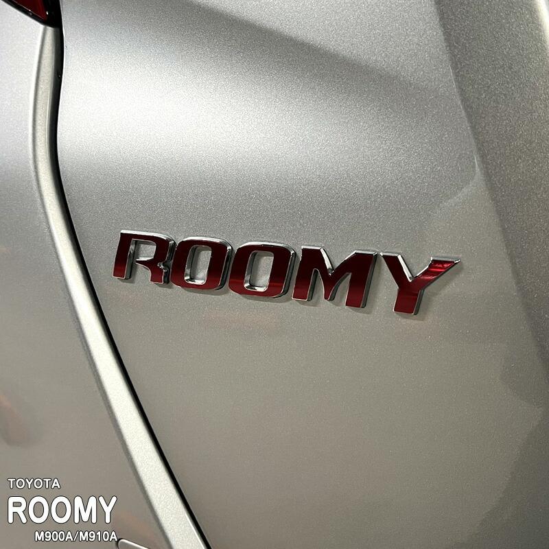 【松印】車種専用 エンブレムフィルム (リア車名) トヨタ ルーミー M900A M910A : ex-t-roomy-m900a-006 : CAMショップ - 通販 - Yahoo!ショッピング