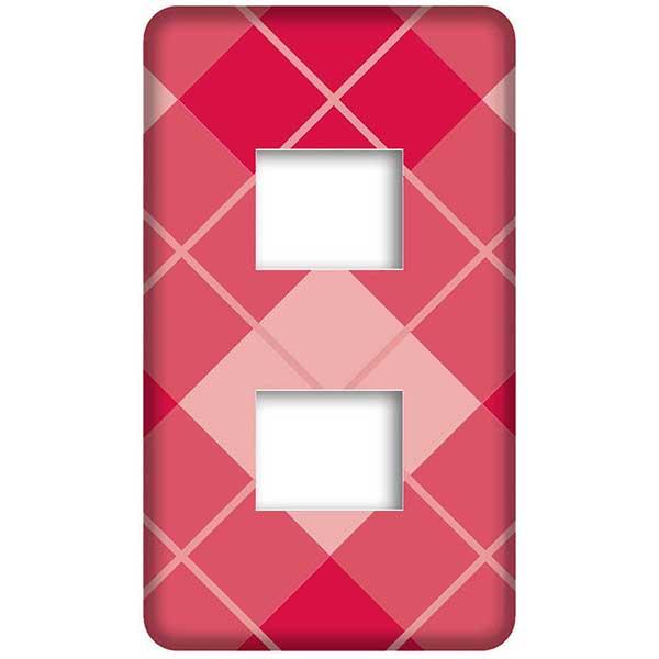 パナソニック 【コスモワイドシリーズ21】1連 コンセントプレート スイッチプレート チェック柄 17番 : CASEMAKER - 通販 - Yahoo!ショッピング