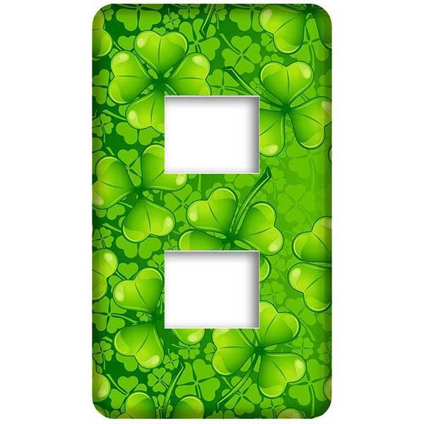 パナソニック 【コスモワイドシリーズ21】1連 コンセントプレート スイッチプレート 四つ葉のクローバー柄 18番 : CASEMAKER - 通販 - Yahoo!ショッピング