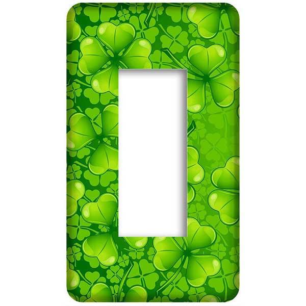 パナソニック 【コスモワイドシリーズ21】1連 コンセントプレート スイッチプレート 四つ葉のクローバー柄 18番 : CASEMAKER - 通販 - Yahoo!ショッピング