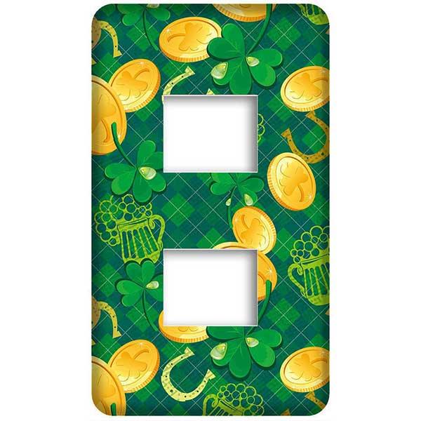 パナソニック 【コスモワイドシリーズ21】1連 コンセントプレート スイッチプレート 四つ葉のクローバー柄 27番 : CASEMAKER - 通販 - Yahoo!ショッピング