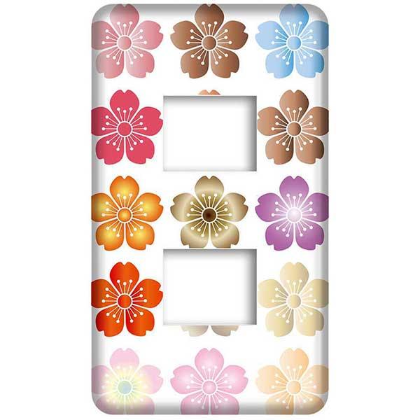 パナソニック 【コスモワイドシリーズ21】1連 コンセントプレート スイッチプレート カラフル柄 04番 : CASEMAKER - 通販 - Yahoo!ショッピング