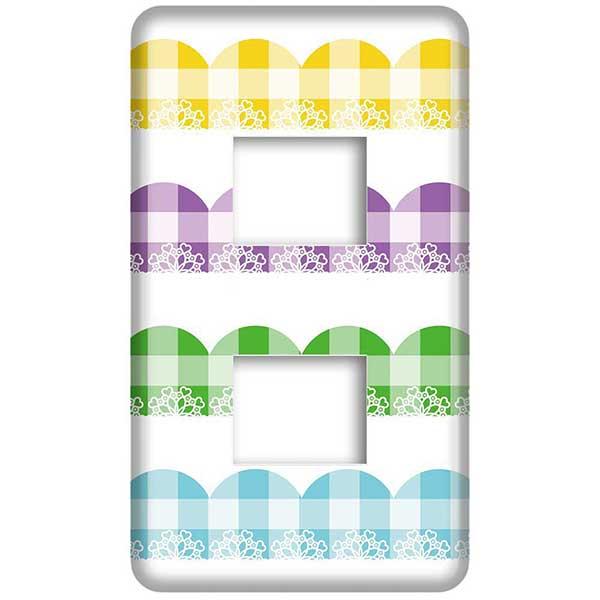 パナソニック 【コスモワイドシリーズ21】1連 コンセントプレート スイッチプレート カラフル柄 05番 : CASEMAKER - 通販 - Yahoo!ショッピング