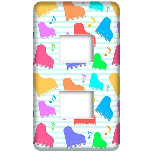 パナソニック 【コスモワイドシリーズ21】1連 コンセントプレート スイッチプレート カラフル柄 08番 : CASEMAKER - 通販 - Yahoo!ショッピング