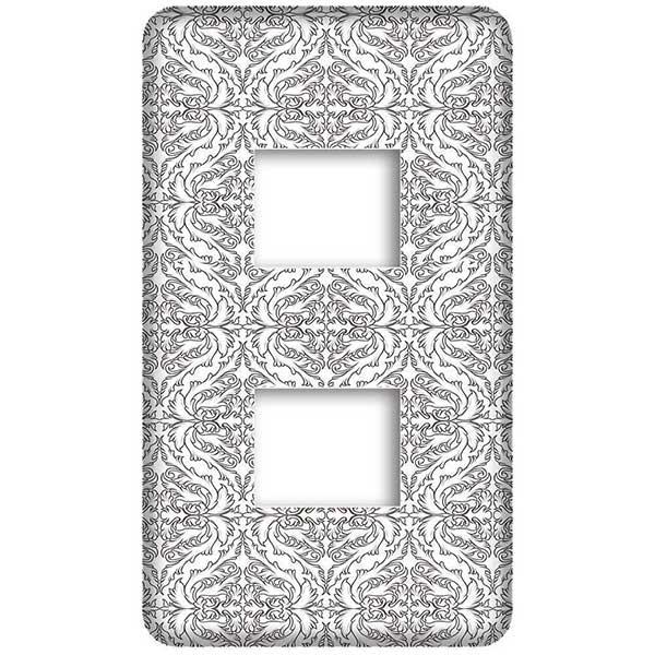 パナソニック 【コスモワイドシリーズ21】1連 コンセントプレート スイッチプレート ダマスク柄 (エレガント) 01番 : CASEMAKER - 通販 - Yahoo!ショッピング