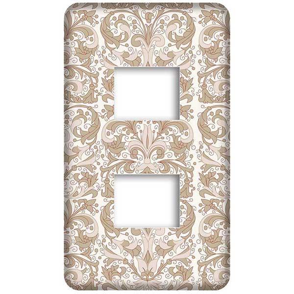 パナソニック 【コスモワイドシリーズ21】1連 コンセントプレート スイッチプレート ダマスク柄 (エレガント) 28番 : CASEMAKER - 通販 - Yahoo!ショッピング