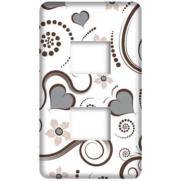 パナソニック 【コスモワイドシリーズ21】1連 コンセントプレート スイッチプレート 花柄 (エレガント) 03番 : CASEMAKER - 通販 - Yahoo!ショッピング