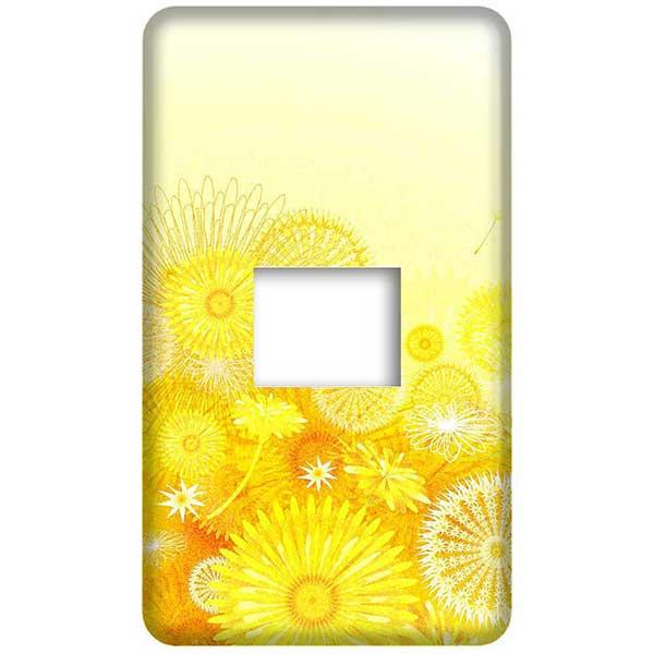 パナソニック 【コスモワイドシリーズ21】1連 コンセントプレート スイッチプレート 花柄 (スタイリッシュ) 14番 : CASEMAKER - 通販 - Yahoo!ショッピング