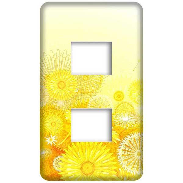 パナソニック 【コスモワイドシリーズ21】1連 コンセントプレート スイッチプレート 花柄 (スタイリッシュ) 14番 : CASEMAKER - 通販 - Yahoo!ショッピング