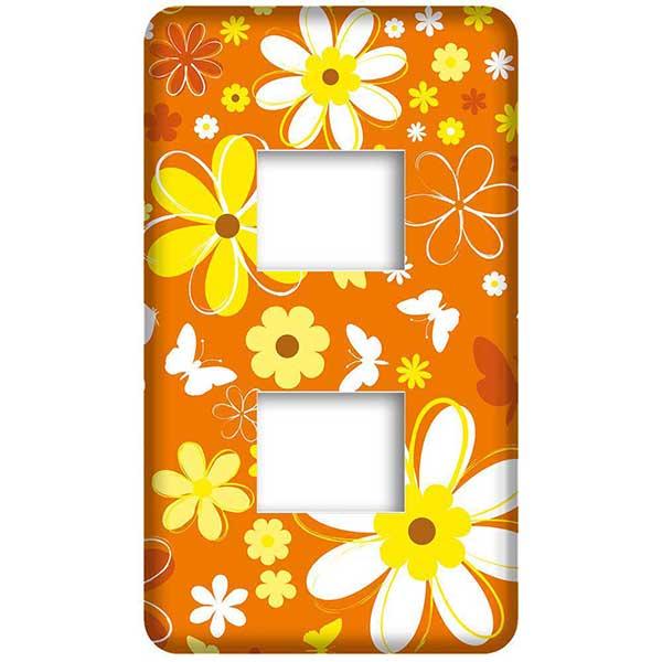 パナソニック 【コスモワイドシリーズ21】1連 コンセントプレート スイッチプレート 花柄 (スタイリッシュ) 16番 : CASEMAKER - 通販 - Yahoo!ショッピング