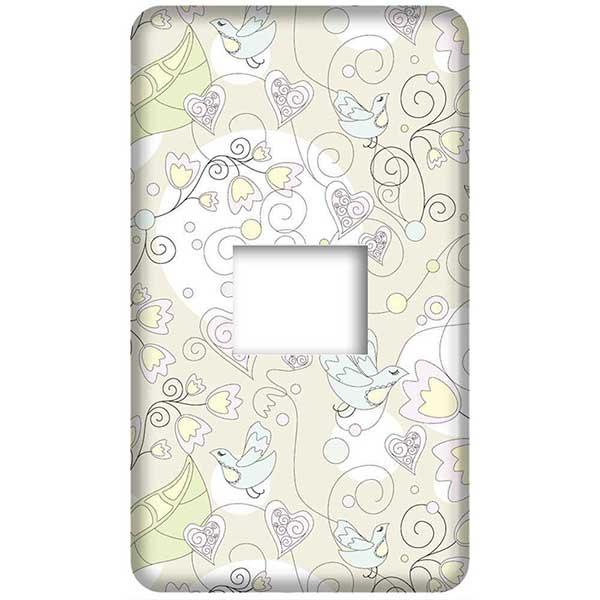 パナソニック 【コスモワイドシリーズ21】1連 コンセントプレート スイッチプレート 葉柄 リーフ柄 01番 : CASEMAKER - 通販 - Yahoo!ショッピング