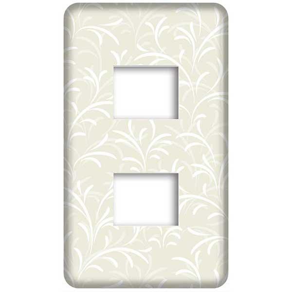 パナソニック 【コスモワイドシリーズ21】1連 コンセントプレート スイッチプレート 葉柄 リーフ柄 02番 : CASEMAKER - 通販 - Yahoo!ショッピング