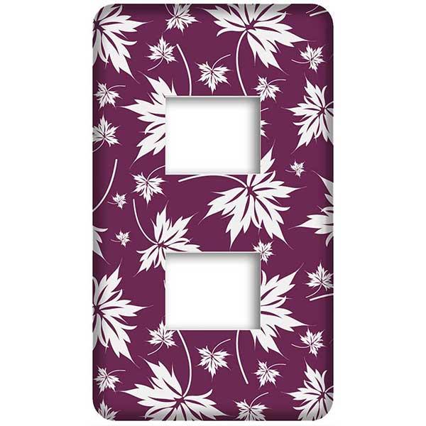 パナソニック 【コスモワイドシリーズ21】1連 コンセントプレート スイッチプレート 葉柄 リーフ柄 07番 : CASEMAKER - 通販 - Yahoo!ショッピング