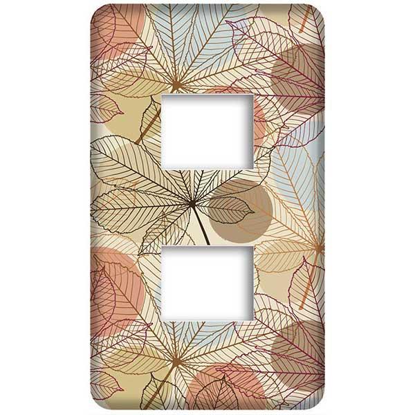 パナソニック 【コスモワイドシリーズ21】1連 コンセントプレート スイッチプレート 葉柄 リーフ柄 17番 : CASEMAKER - 通販 - Yahoo!ショッピング