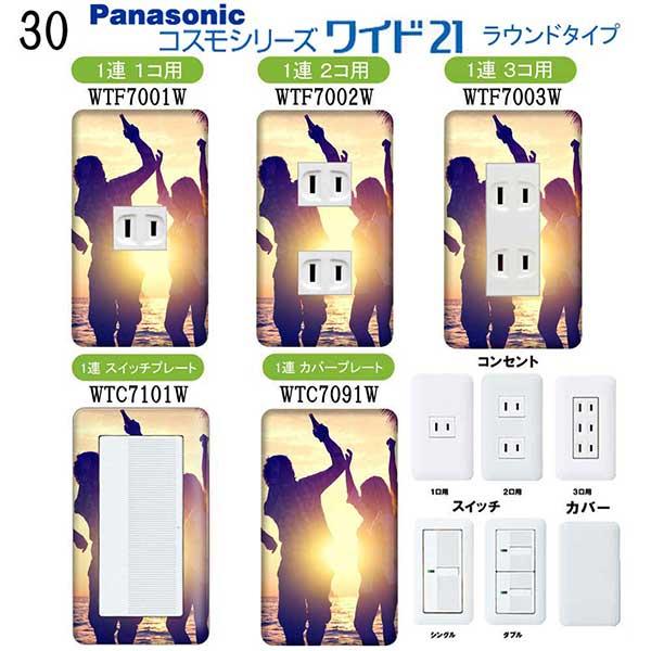 パナソニック 【コスモワイドシリーズ21】1連 コンセントプレート スイッチプレート 写真 PHONE (ビーチ) 30番 : CASEMAKER - 通販 - Yahoo!ショッピング