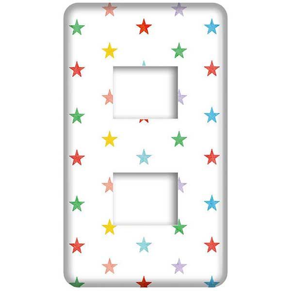 パナソニック 【コスモワイドシリーズ21】1連 コンセントプレート スイッチプレート 星柄 05番 : CASEMAKER - 通販 - Yahoo!ショッピング