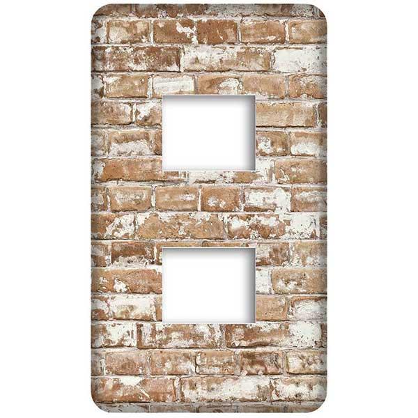 パナソニック 【コスモワイドシリーズ21】1連 コンセントプレート スイッチプレート 石目調 (レンガ柄) 19番 : CASEMAKER - 通販 - Yahoo!ショッピング
