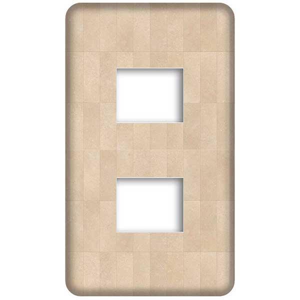 パナソニック 【コスモワイドシリーズ21】1連 コンセントプレート スイッチプレート 石目調 (タイル柄) 09番 : CASEMAKER - 通販 - Yahoo!ショッピング