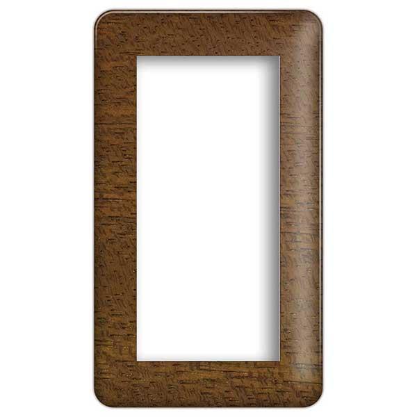 パナソニック 【コスモワイドシリーズ21】1連 コンセントプレート スイッチプレート 交換 プレミアムウッド 木目調柄 (ダークブラウン) 06番 : CASEMAKER - 通販 ...