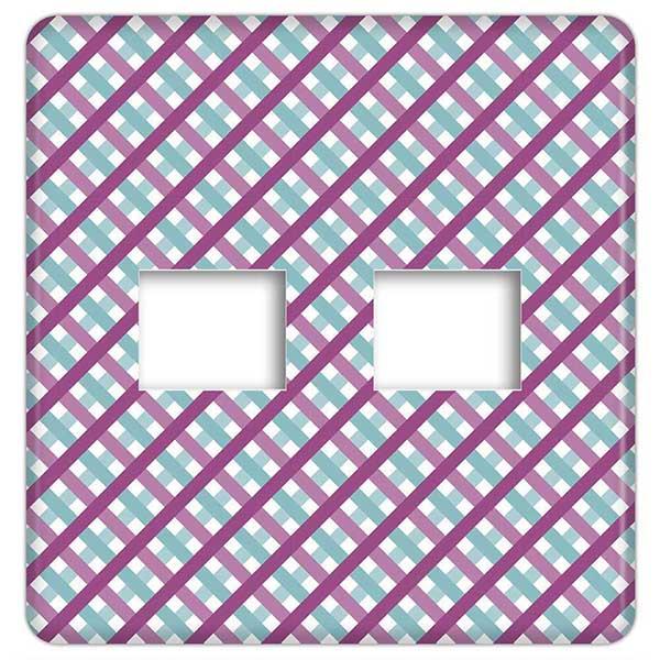 パナソニック 【コスモワイドシリーズ21】2連 コンセントプレート スイッチプレート チェック柄 08番 : CASEMAKER - 通販 - Yahoo!ショッピング