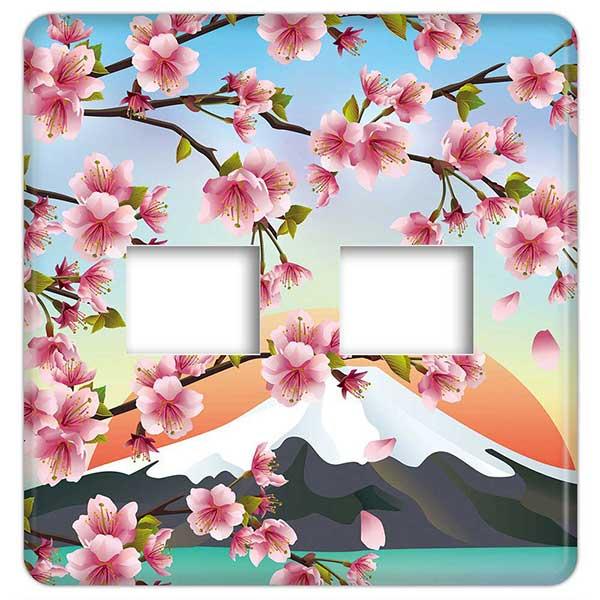 パナソニック 【コスモワイドシリーズ21】2連 コンセントプレート スイッチプレート 和調柄 (和柄 日本風柄) 07番 : CASEMAKER - 通販 - Yahoo!ショッピング