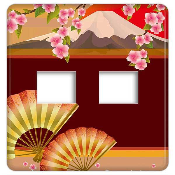 パナソニック 【コスモワイドシリーズ21】2連 コンセントプレート スイッチプレート 和調柄 (和柄 日本風柄) 16番 : CASEMAKER - 通販 - Yahoo!ショッピング