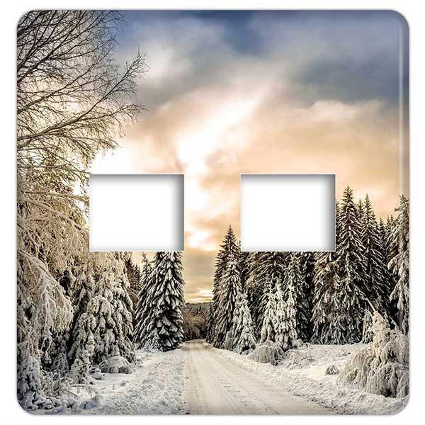 パナソニック 【コスモワイドシリーズ21】2連 コンセントプレート スイッチプレート 写真 PHONE (森林) 01番 : CASEMAKER - 通販 - Yahoo!ショッピング