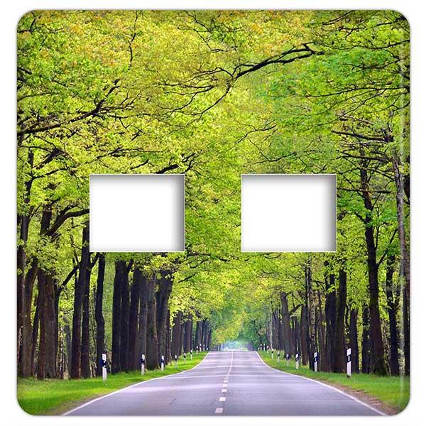 パナソニック 【コスモワイドシリーズ21】2連 コンセントプレート スイッチプレート 写真 PHONE (森林) 34番 : CASEMAKER - 通販 - Yahoo!ショッピング