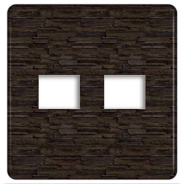 パナソニック 【コスモワイドシリーズ21】2連 コンセントプレート スイッチプレート 石目調 (レンガ柄) 50番 : CASEMAKER - 通販 - Yahoo!ショッピング