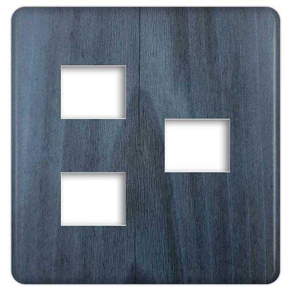 パナソニック 【コスモワイドシリーズ21】2連 コンセントプレート スイッチプレート プレミアムウッド 木目調柄 (グレー) 49番 : CASEMAKER - 通販 - Yahoo!ショッピング