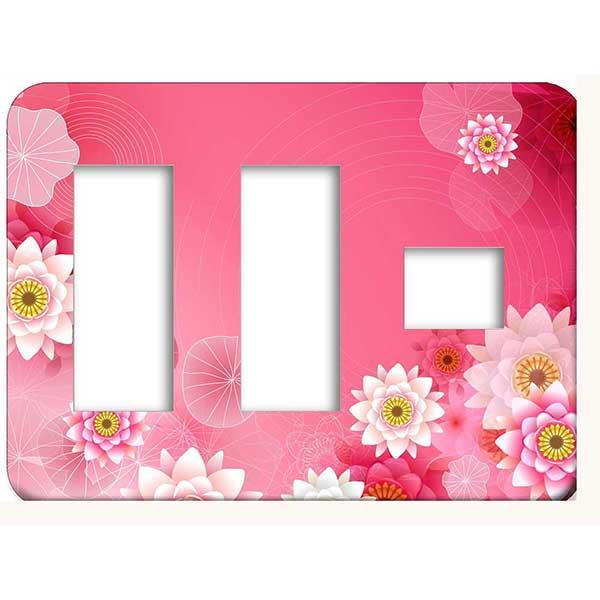 パナソニック 【コスモワイドシリーズ21】3連 コンセントプレート スイッチプレート 花柄 (スタイリッシュ) 13番 : CASEMAKER - 通販 - Yahoo!ショッピング