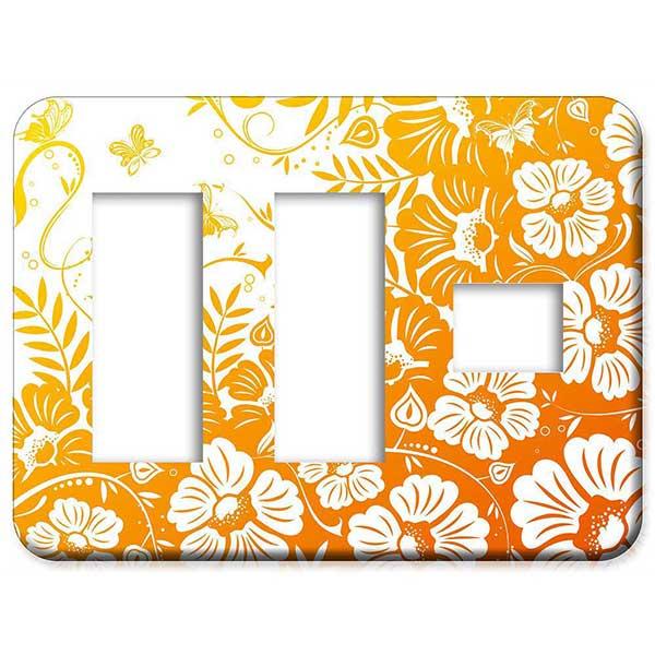 パナソニック 【コスモワイドシリーズ21】3連 コンセントプレート スイッチプレート 花柄 (スタイリッシュ) 15番 : CASEMAKER - 通販 - Yahoo!ショッピング